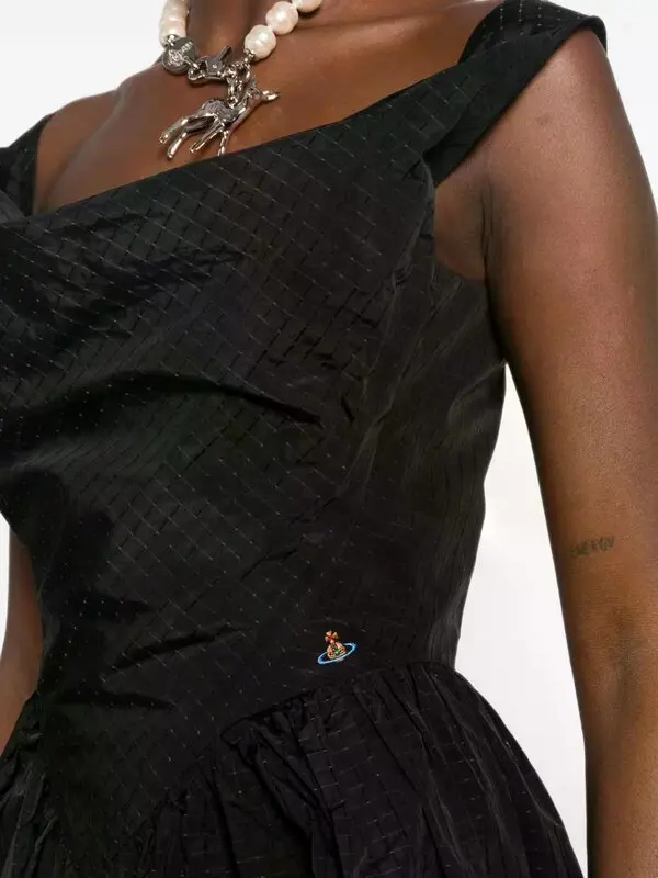 VIVIENNE WESTWOOD Check Corset Dress