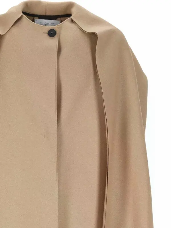 Harris Wharf London Wool Cape Coat