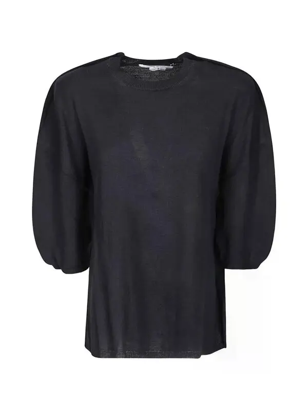 Comme Des Garçons Puff Sleeve Knitted Sweater