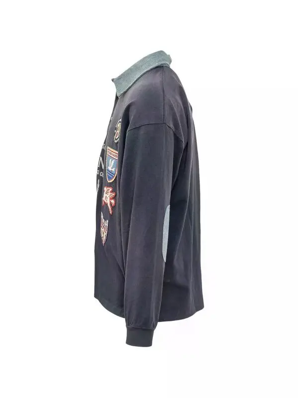 FOUND Rugby Long-sleeve Polo Shirt