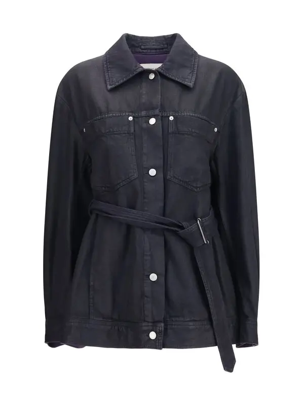Dries Van Noten Cropped Jacket - Black