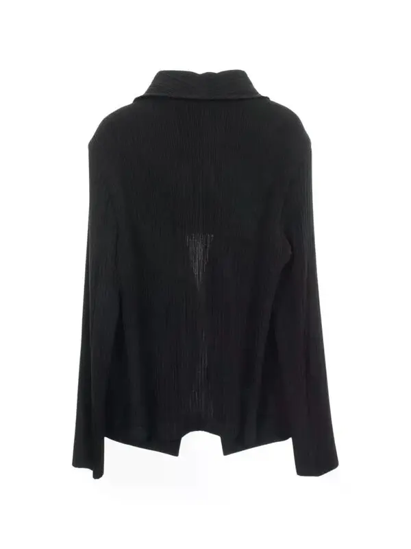 Issey Miyake 2010s Hatching Pleated Blazer