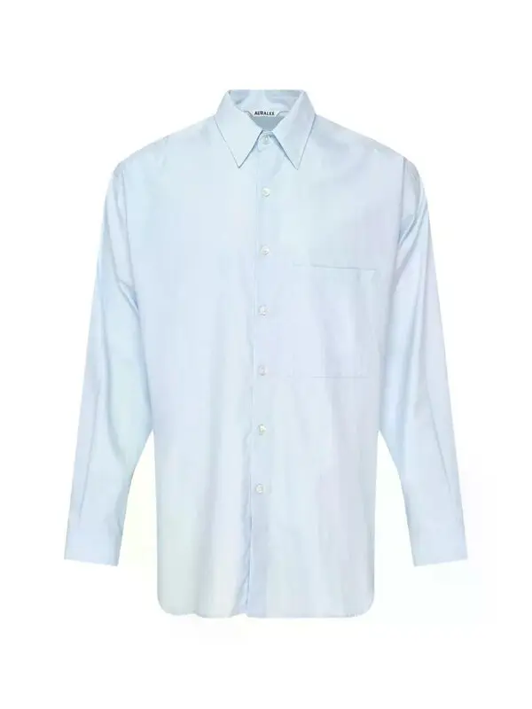 Auralee Chest-pocket Button-up Shirt