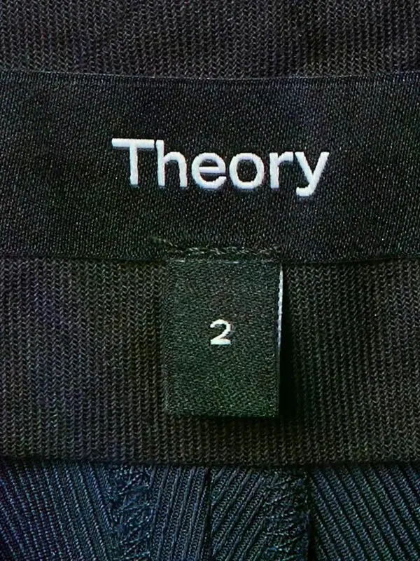 Theory Pleated Tailored Wide-leg Trousers