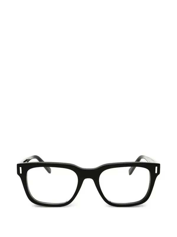 FERRAGAMO Square Frame Eyeglasses - Black