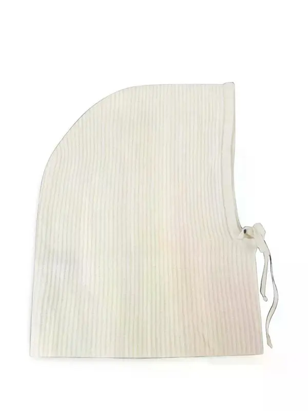 Federica Tosi Ribbed-knit Balaclava Hat