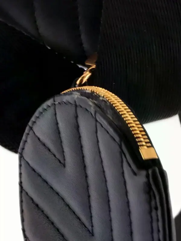 LOUIS VUITTON New Wave Multi Pochette Quilted Leather Crossbody Bag