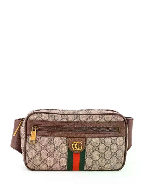 Gucci Ophidia Gg Coated Canvas Medium Belt Bag