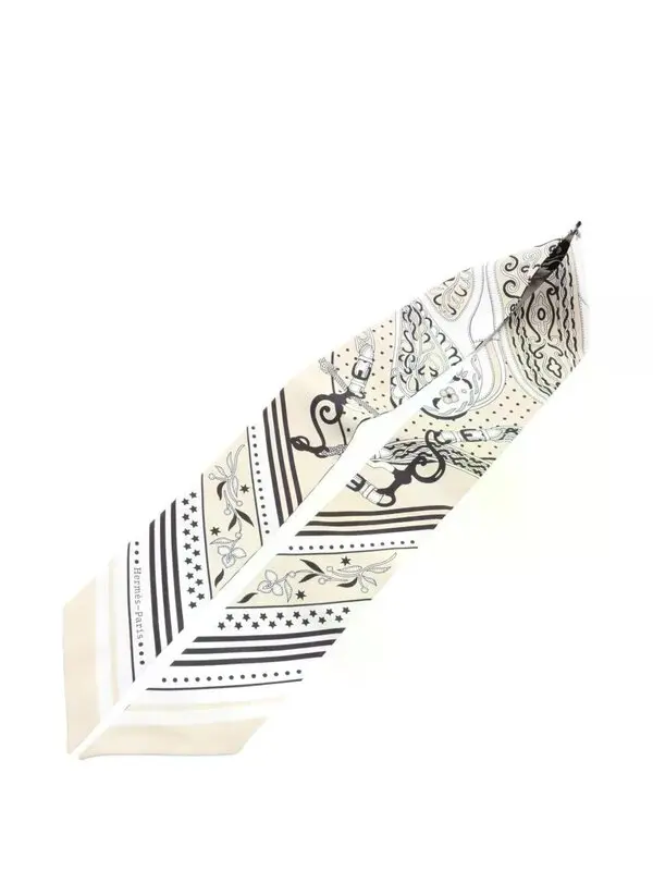 Hermès 2010s Festival Des Amazones Twilly Scarf