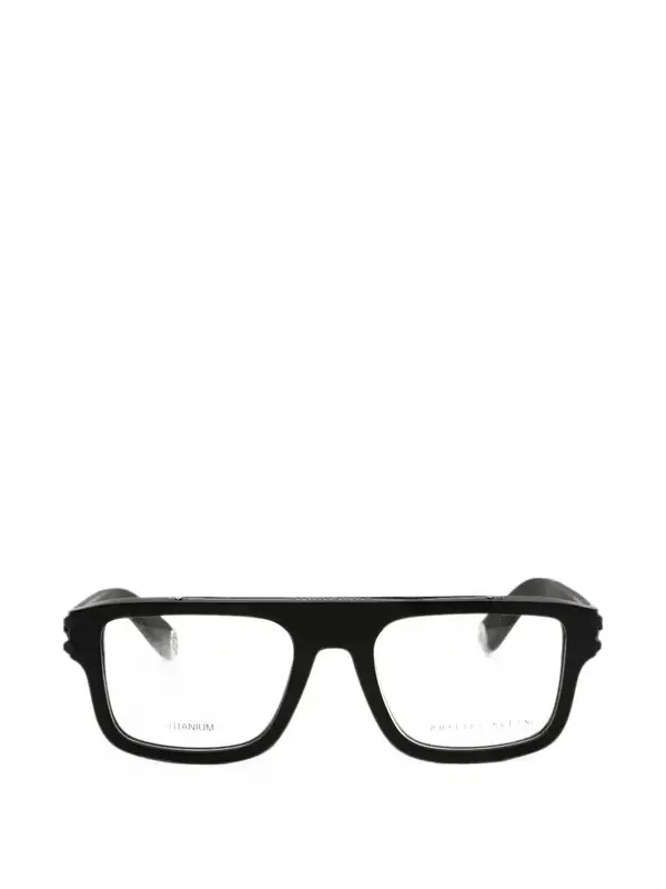 Philipp Plein Rectangle-frame Glasses