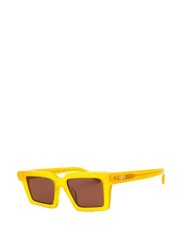 Off-White Rectangle Sunglasses