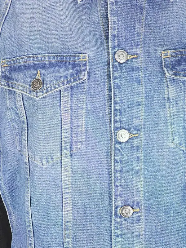 7 For All Mankind Denim Cape Jacket