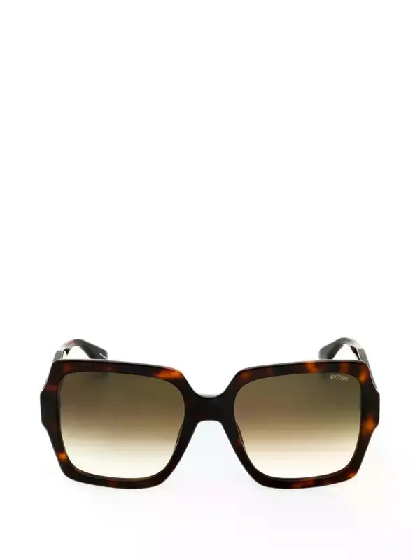 Moschino Oversized Square-frame Sunglasses - Brown