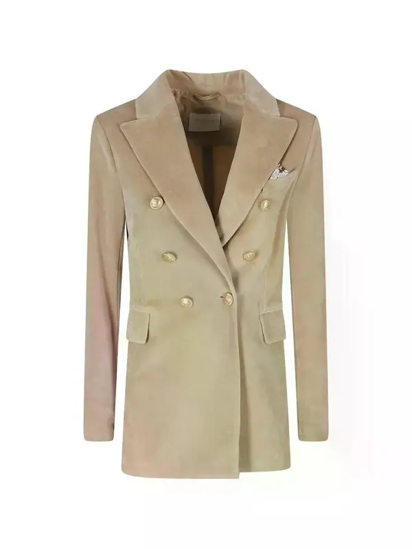 CIRCOLO 1901 Double-breasted Coat - Neutrals