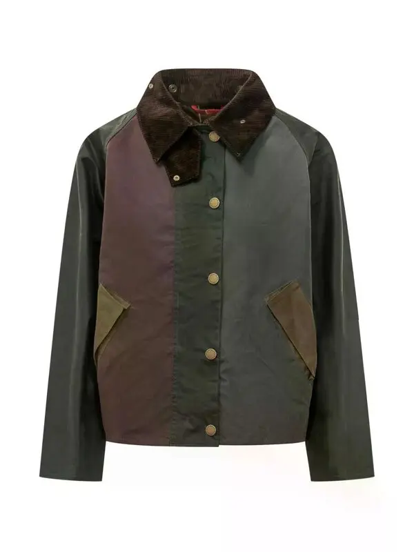Barbour Patchwork Waxed Jacket - Green