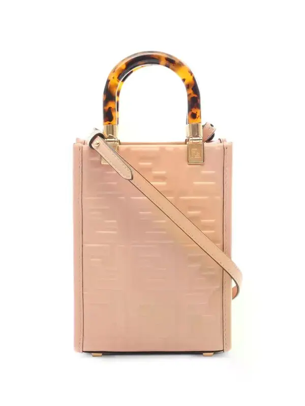 Fendi 2010s Mini Sunshine Tote Bag - Pink