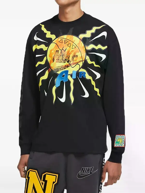 Nike Sportswear Element Uptempo Jdi Long-sleeve T-shirt - Black