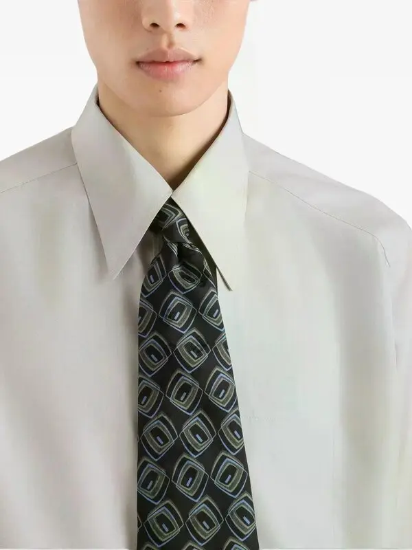Dolce & Gabbana Crêpe De Chine Martini Shirt