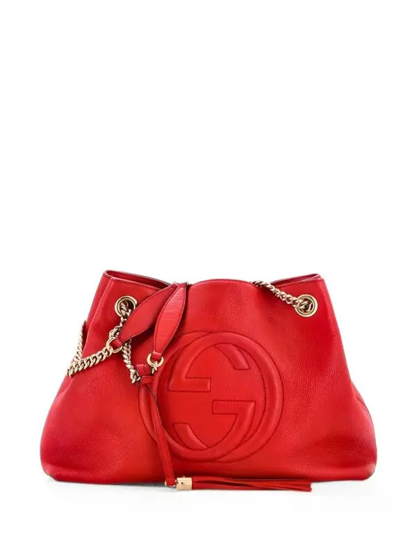 Gucci Soho Chain Strap Leather Medium Shoulder Bag