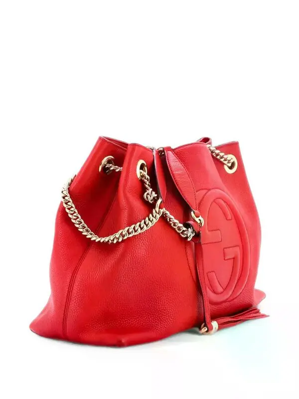 Gucci Soho Chain Strap Leather Medium Shoulder Bag