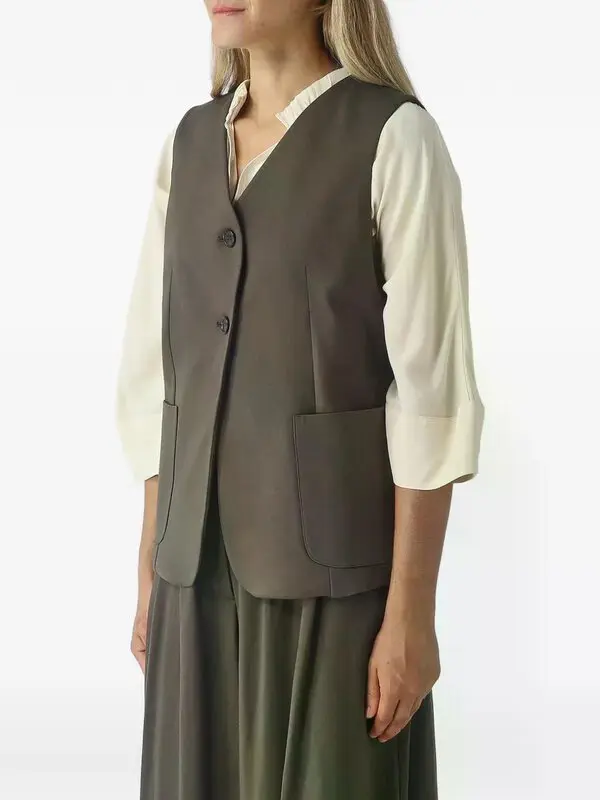 MEIMEIJ Button-fastening Waistcoat