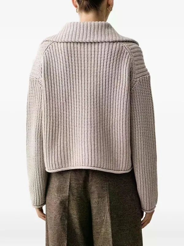 Marc O'polo Chunky-knit Zip-up Cardigan