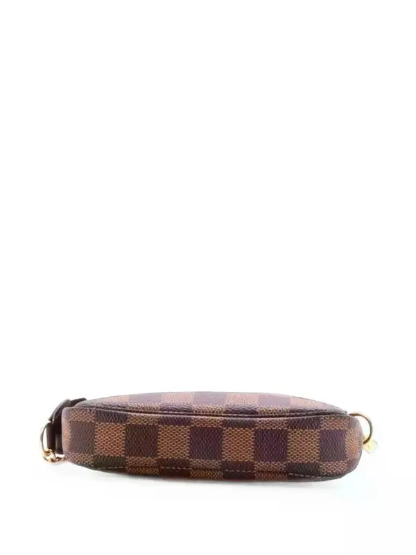 LOUIS VUITTON Pochette Accessoires Damier Mini Clutch Bag