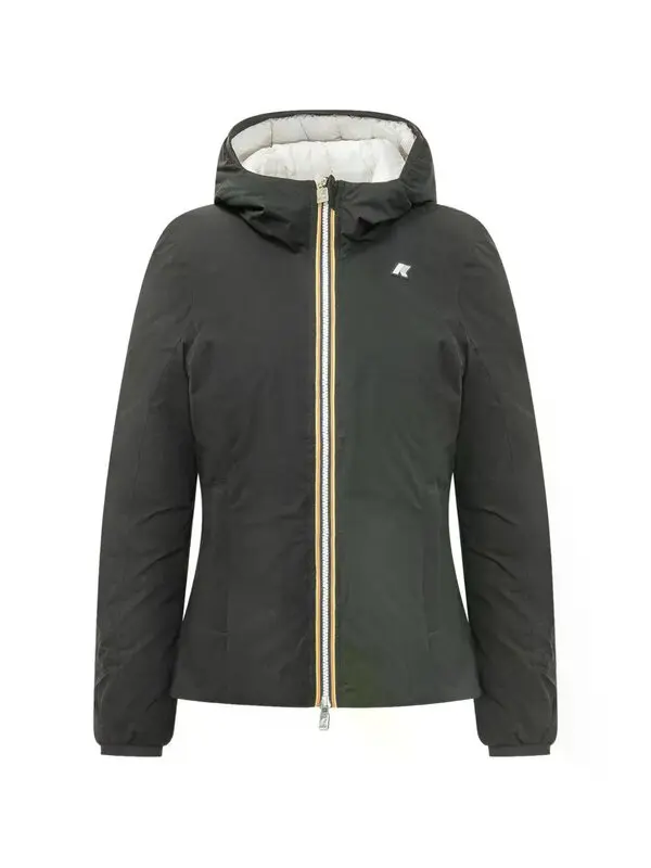 K-WAY Lily St Thermo Double Puffer Jacket - Black