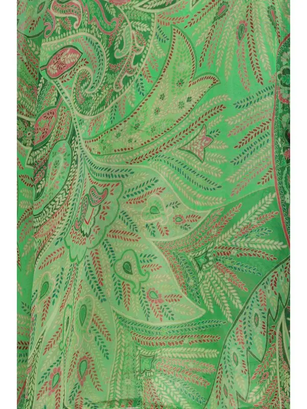 Etro Paisley Ruffled Shirt