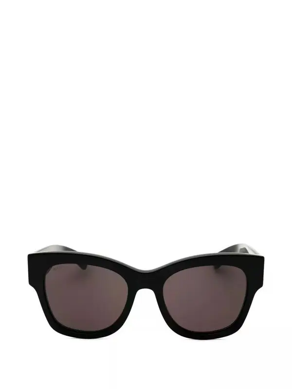 Gucci Tortoiseshell-effect Cat-eye Sunglasses - Black