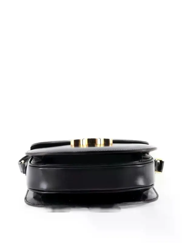 Celine Triomphe Besace Clea Flap Bag Leather Shoulder Bag