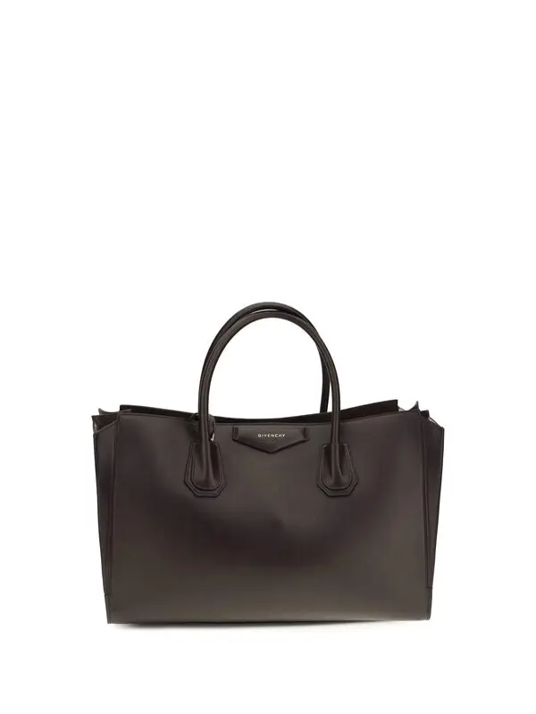 Givenchy Medium Antigona Catchall Glossy Grained Leather Handbag