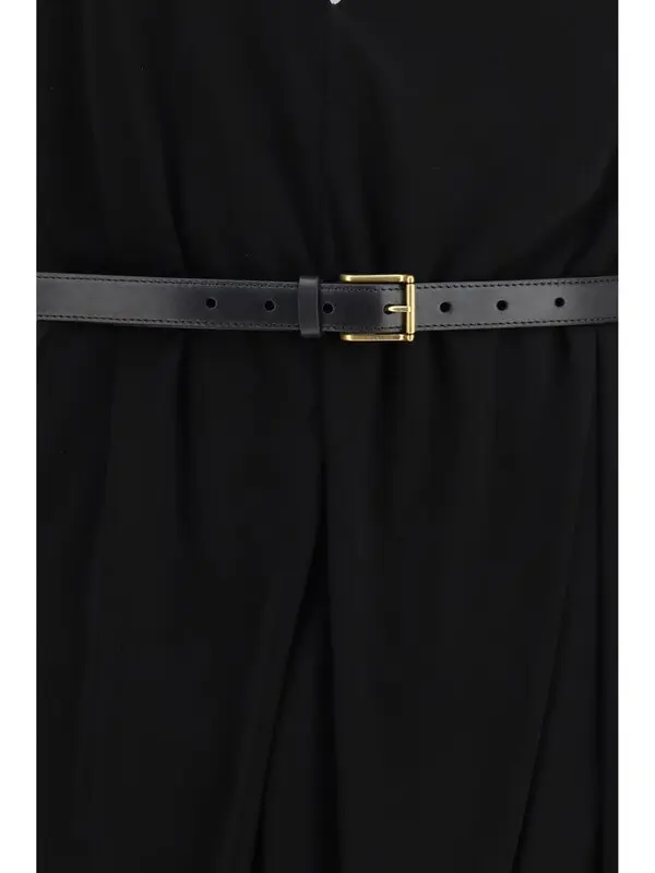 Loewe Draped Viscose Dress