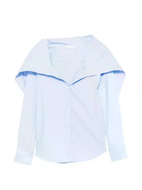 7 For All Mankind Off-shoulder Shirt