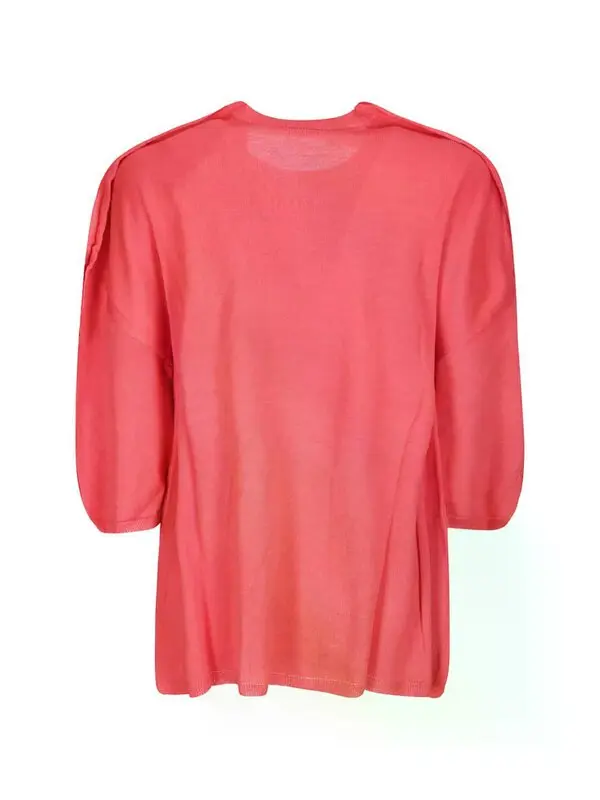 Comme Des Garçons Crew-neck Three-quarter-sleeve Sweater