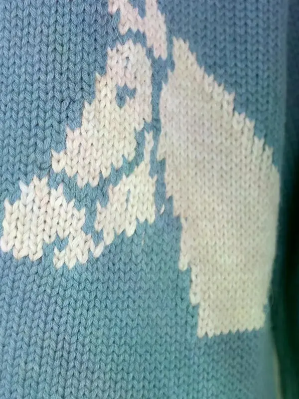 The Great. Stable Lodge Cardigan - Blue
