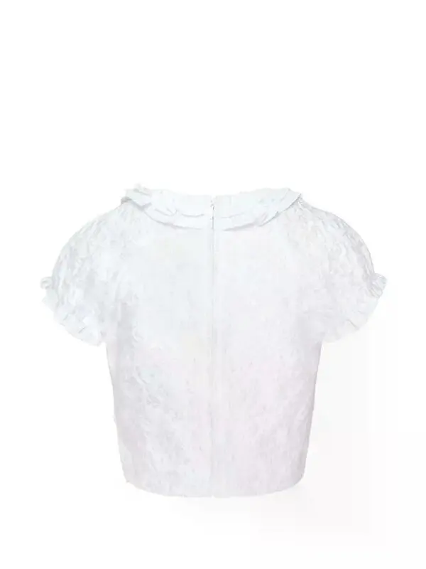 SHUSHU/TONG Ruffled Bow-detail Blouse