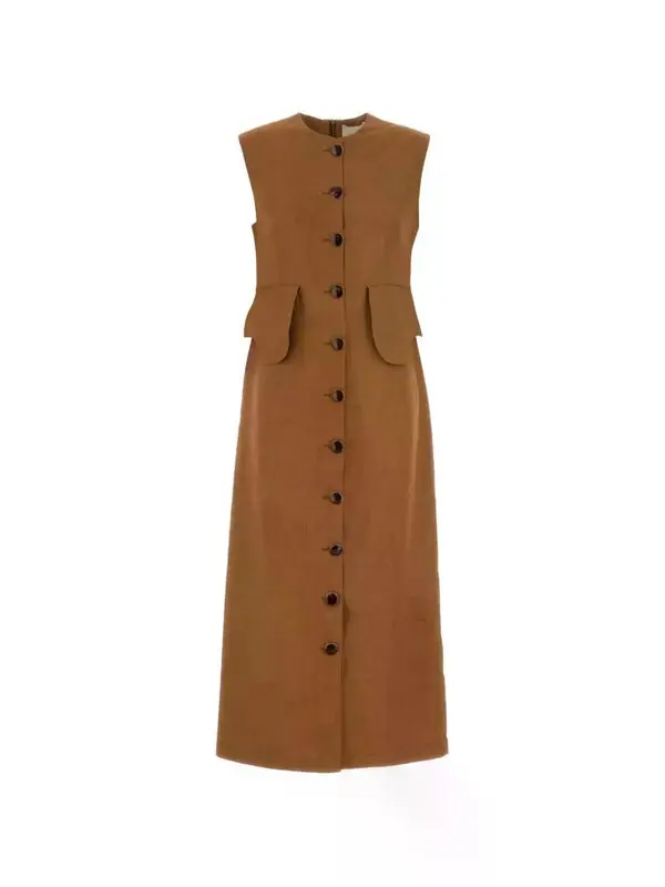 DESTREE Laetitia Button-down Midi Dress