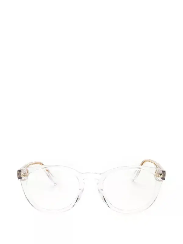 Marc Jacobs Logo Lettering Eyeglasses - White