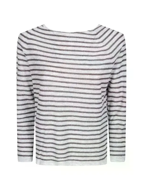 ARCHIVIO B Striped Cashmere Sweater