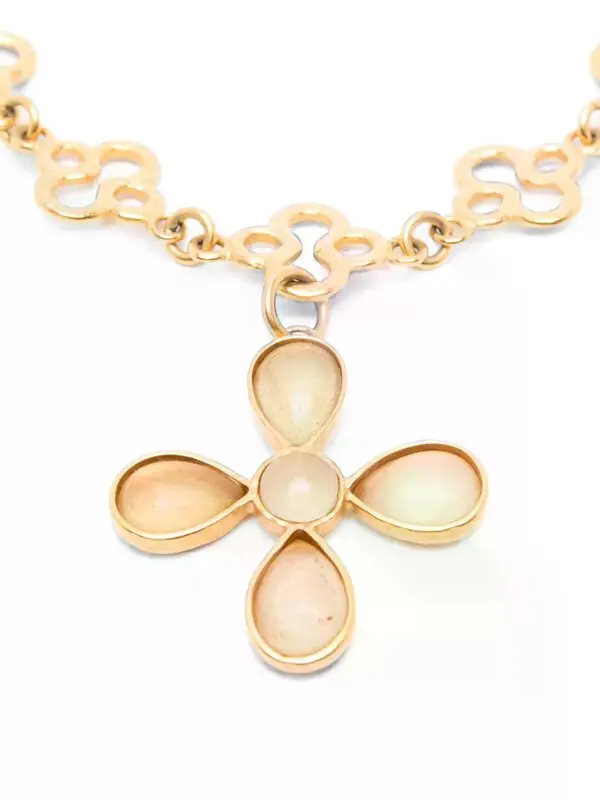 FERRAGAMO 1980s Gancini Pendant Necklace