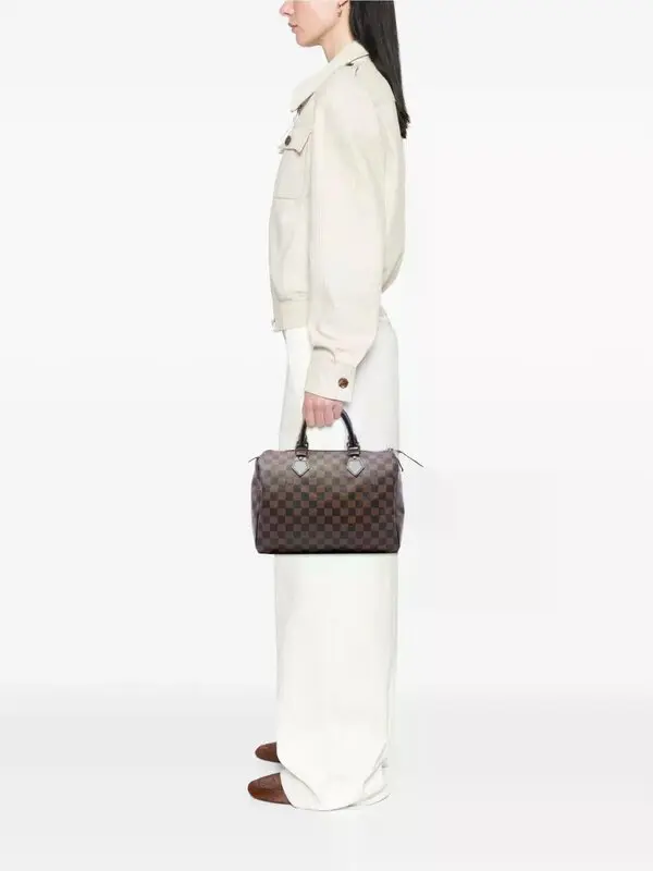 LOUIS VUITTON 2011 Damier Ebene Speedy 30 Boston Bag
