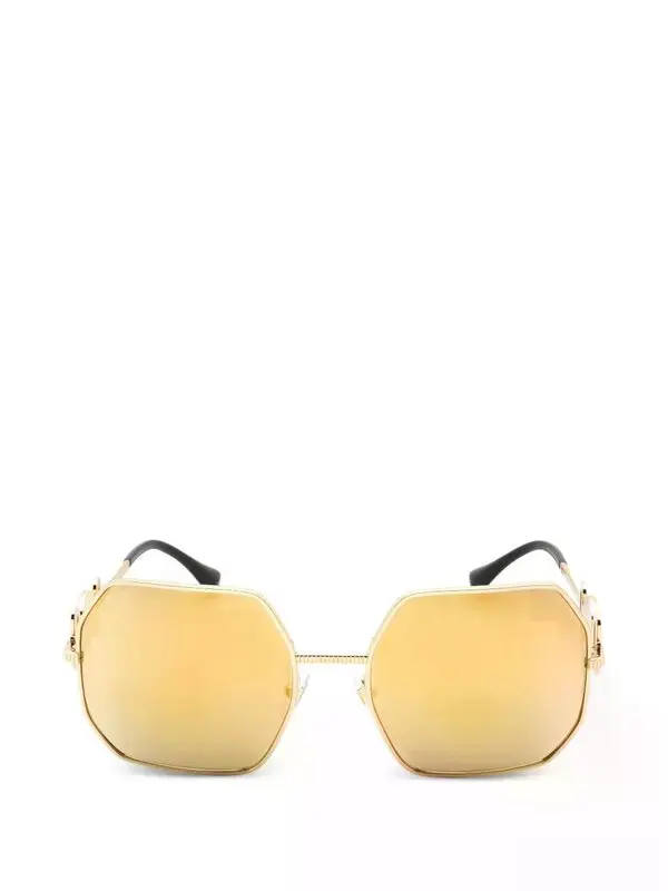 Versace Medusa Geometric-frame Sunglasses