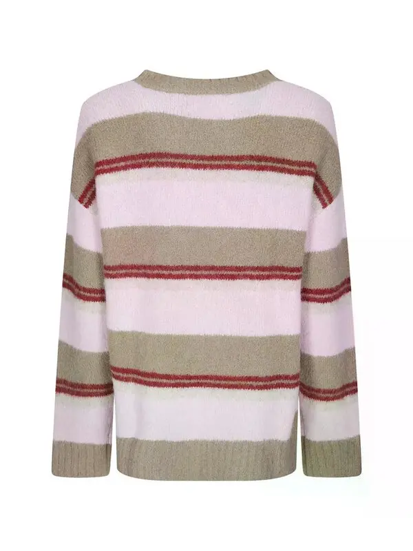 SAMSOE SAMSOE Sajeanne Horizontal-stripe Sweater