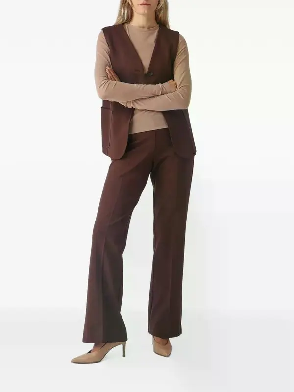 MEIMEIJ Button-up V-neck Gilet