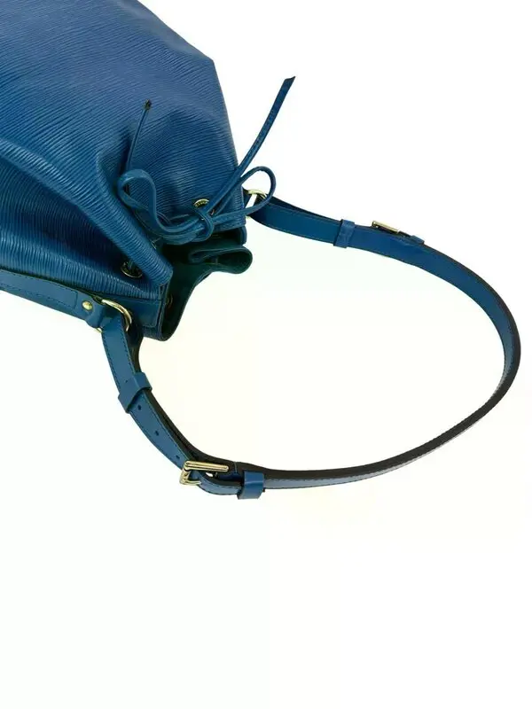 LOUIS VUITTON Epi Petit Noe Bucket Bag - Blue