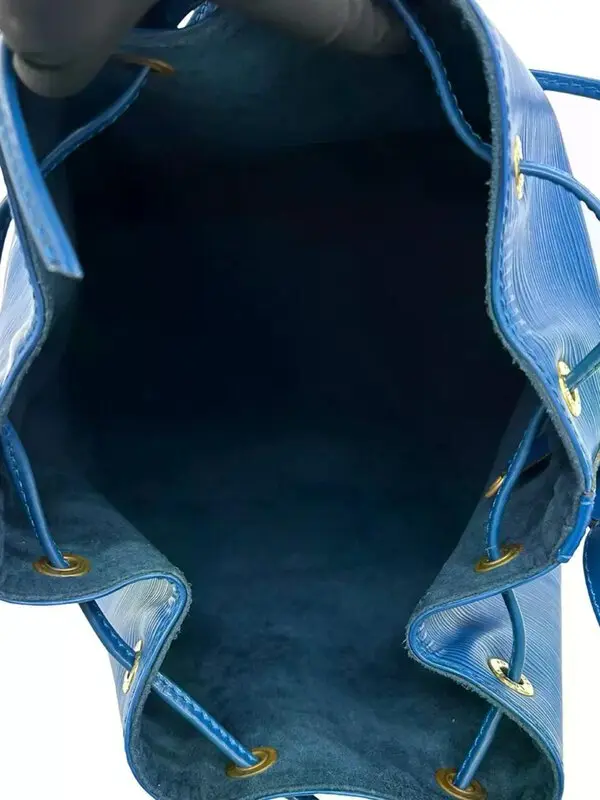 LOUIS VUITTON Epi Petit Noe Bucket Bag - Blue