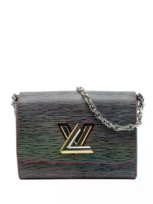 LOUIS VUITTON 2015 Epi Denim Twist Mm Crossbody Bag - Blue