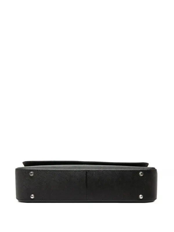 Burberry Leather Flap Shoulder Bag