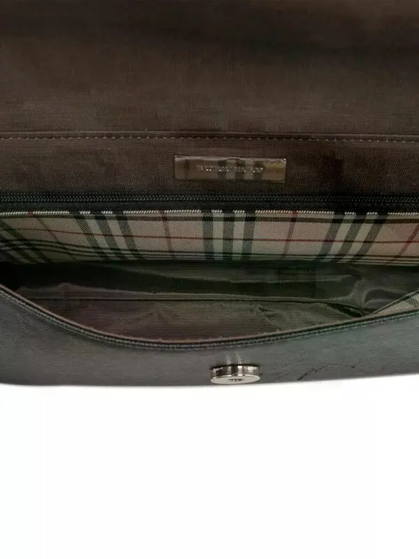 Burberry Leather Flap Shoulder Bag